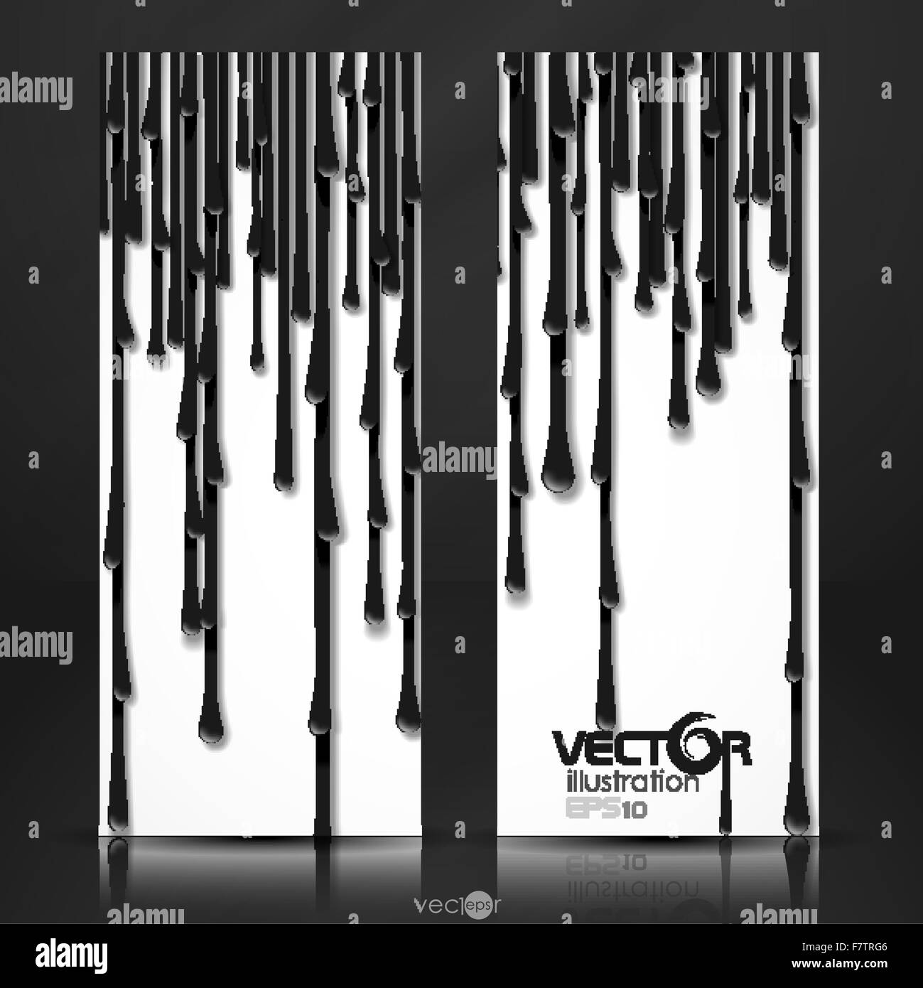 Paint dripping Black and White Stock Photos & Images - Alamy