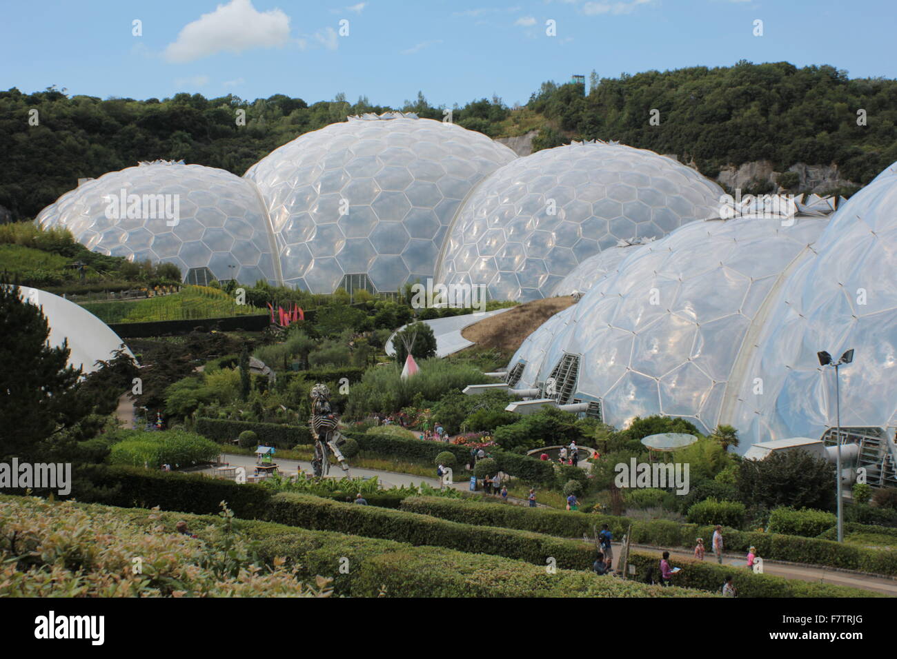 The eden project in Cornwall, England, UK Stock Photo - Alamy