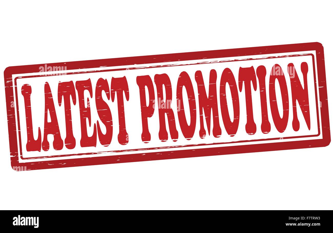 Promotion stamp rectangular sign hi-res stock photography and images ...