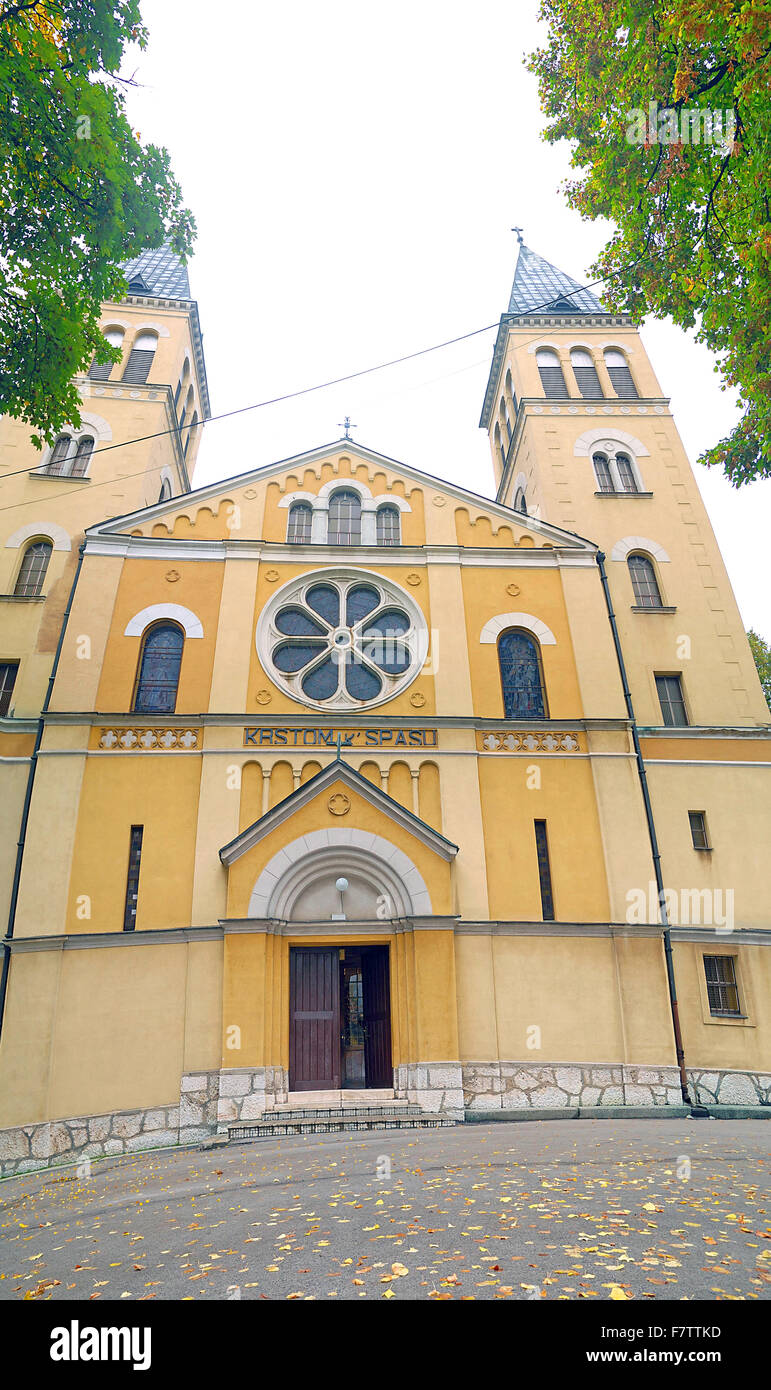 Sarajevo tower old orthodox church hi-res stock photography and images ...