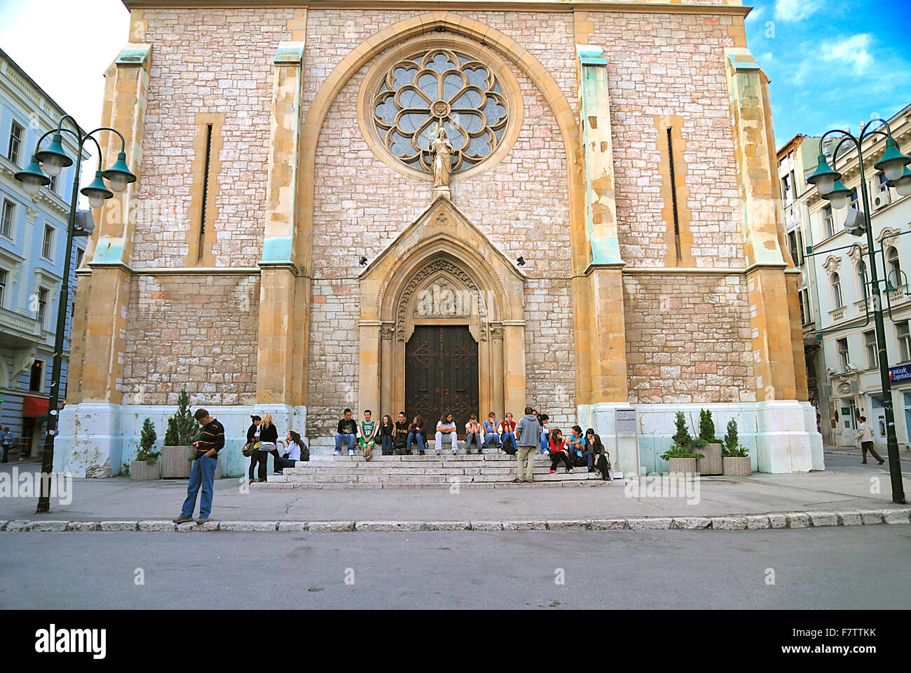 Sarajevo tower old orthodox church hi-res stock photography and images ...