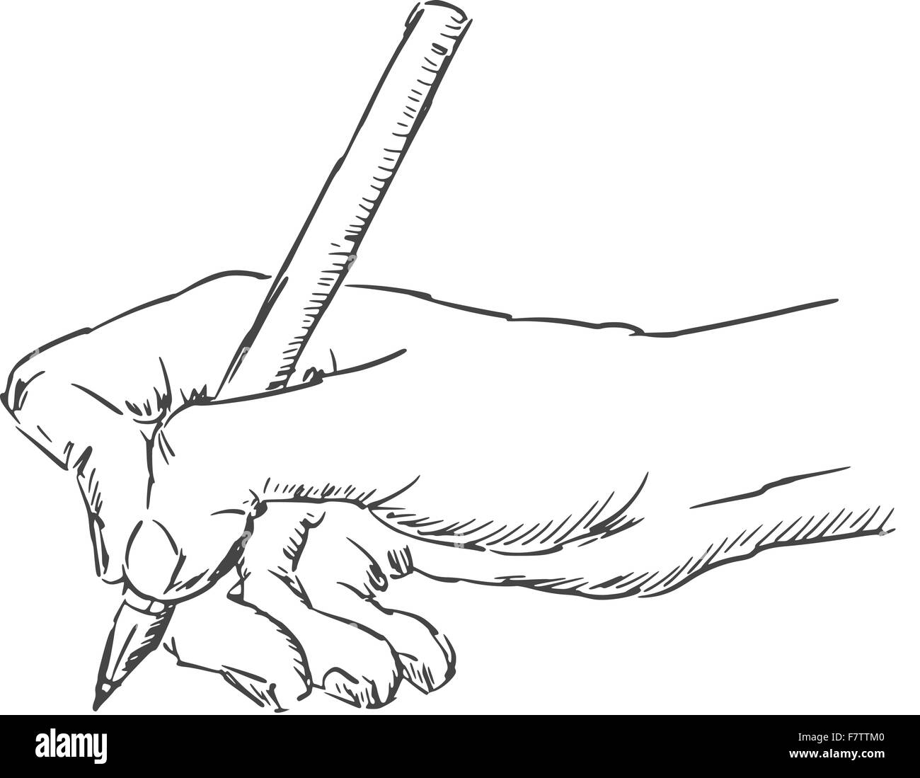 Pen hand paper business Black and White Stock Photos & Images - Alamy