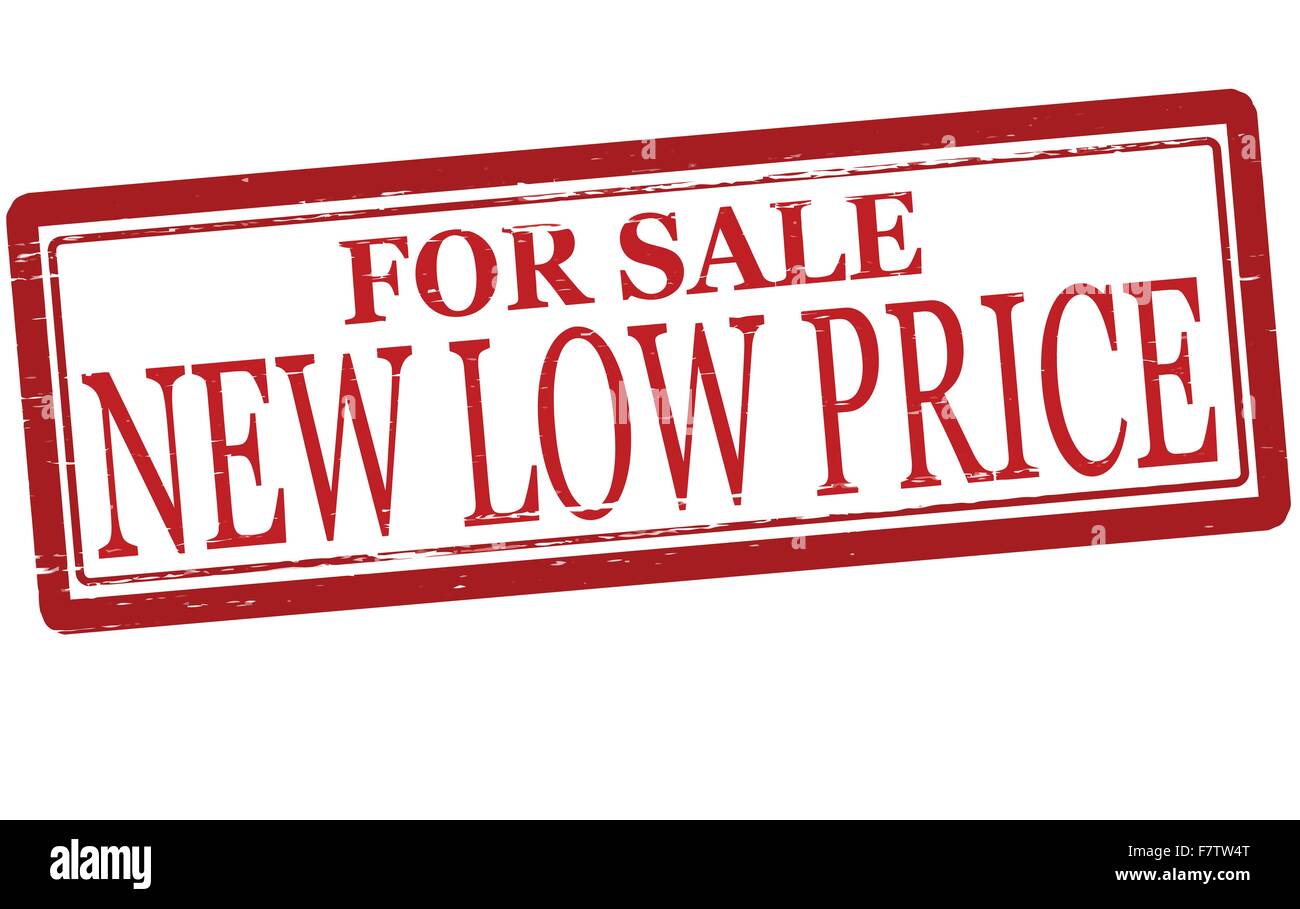 New low price Stock Vector Image & Art - Alamy
