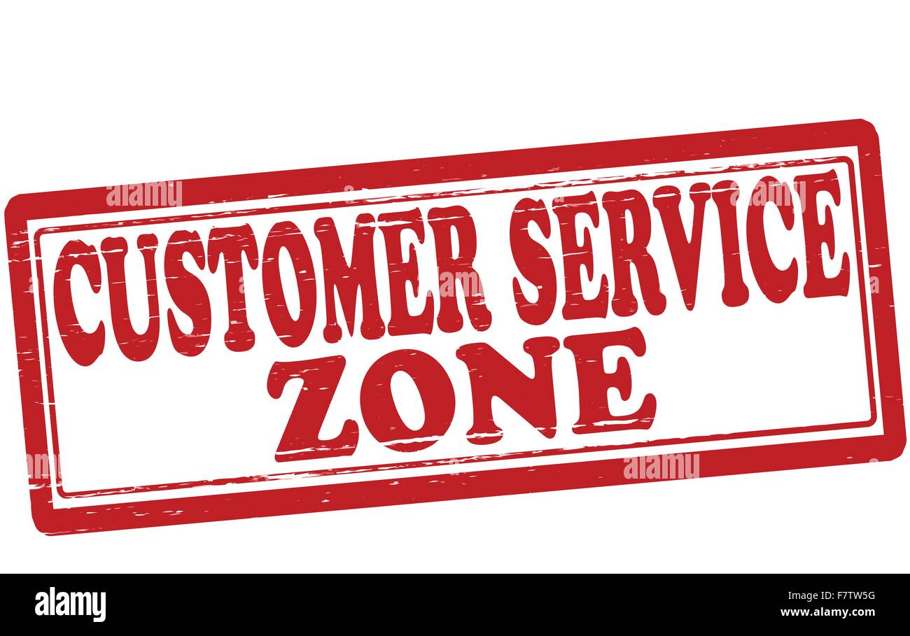 Customer service zone Stock Vector Image & Art - Alamy