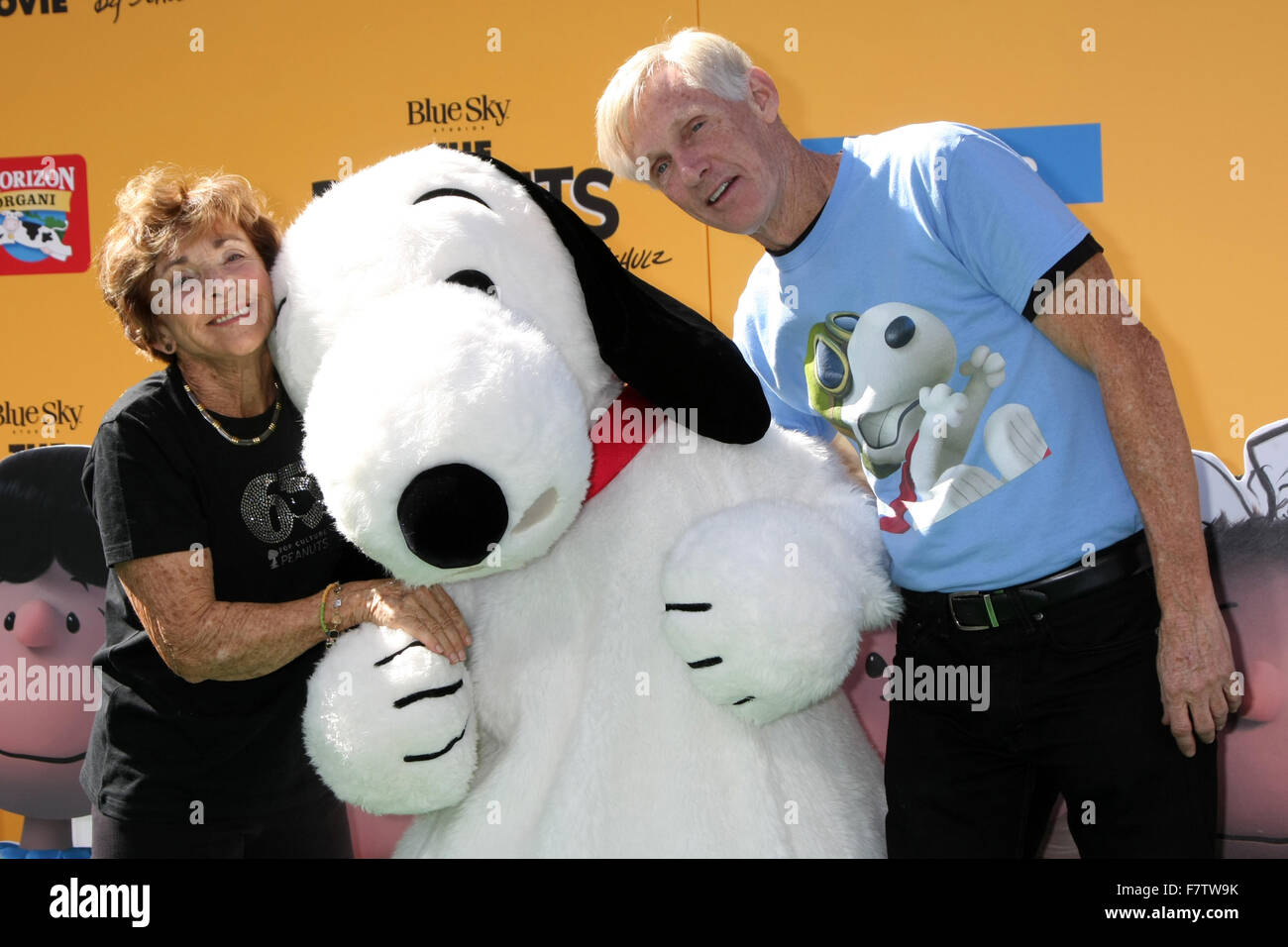 The Peanuts Movie LA Premiere Featuring: Jean Schultz, Snoopy, Craig ...