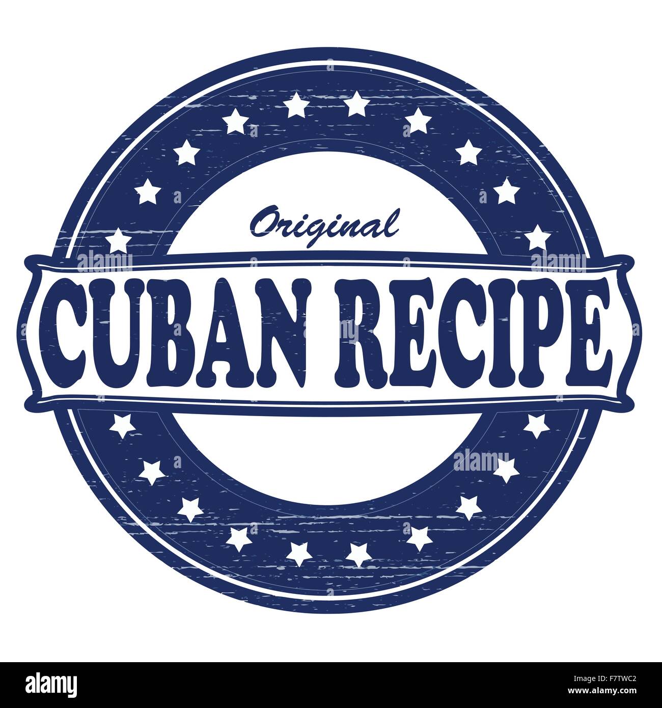 Original Cuban recipe Stock Vector Image & Art - Alamy