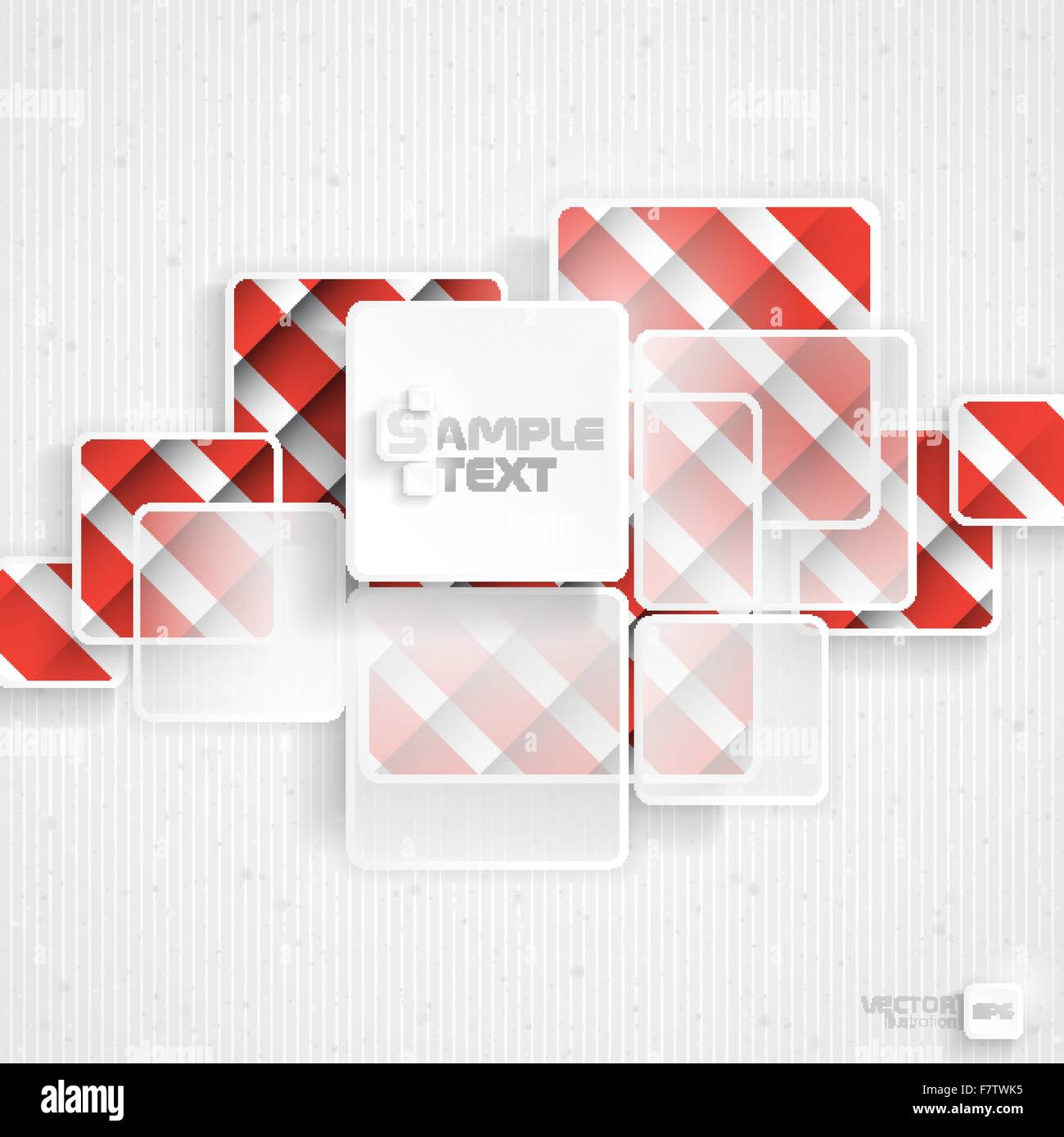 Presentation on white background Stock Vector Images - Alamy