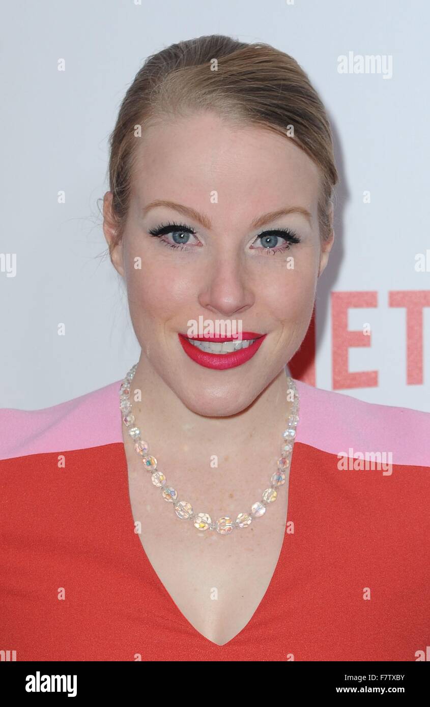 New York, NY, USA. 2nd Dec, 2015. Emma Myles at arrivals for A VERY ...