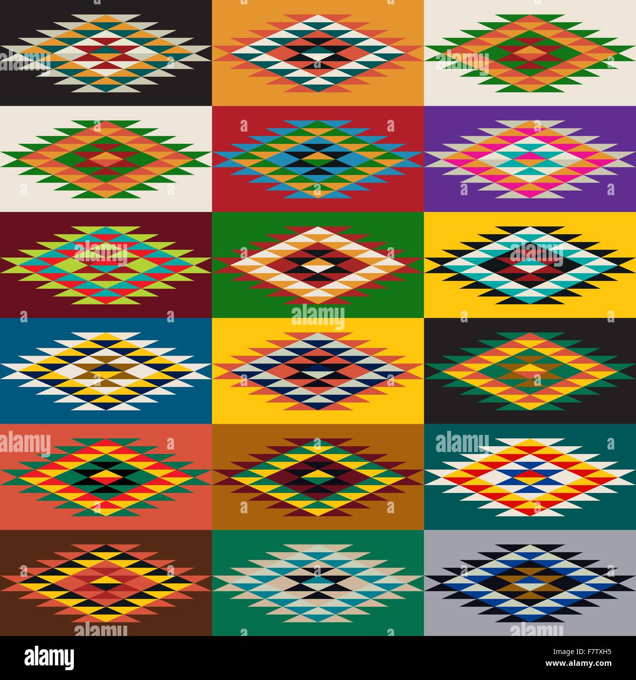 Apache pattern hi-res stock photography and images - Alamy