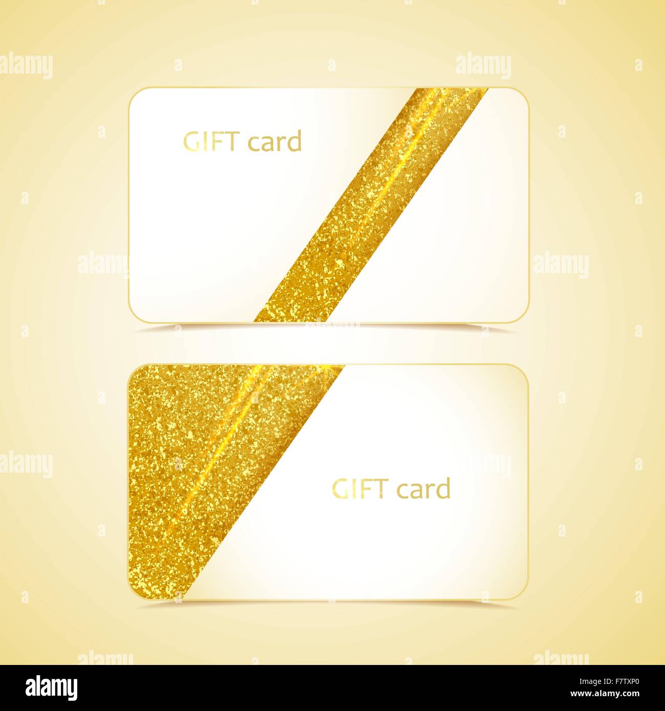 Shopping gift card voucher Stock Vector Images - Alamy