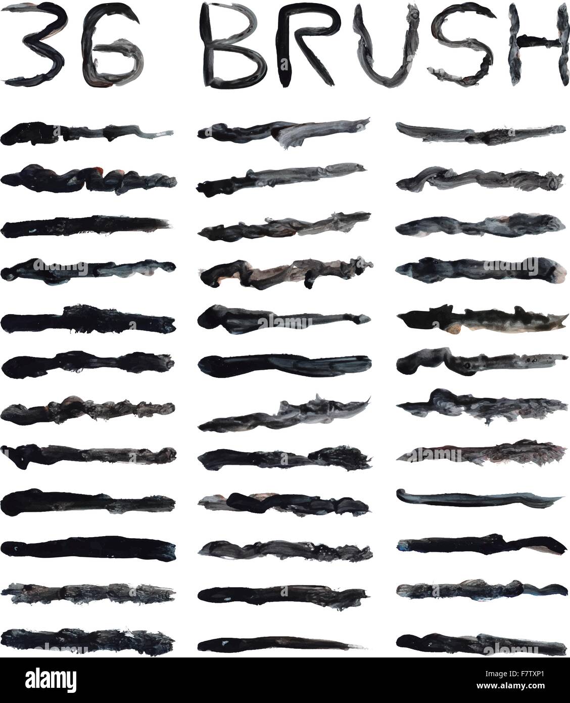 Grunge black stain ink Stock Vector Images - Alamy