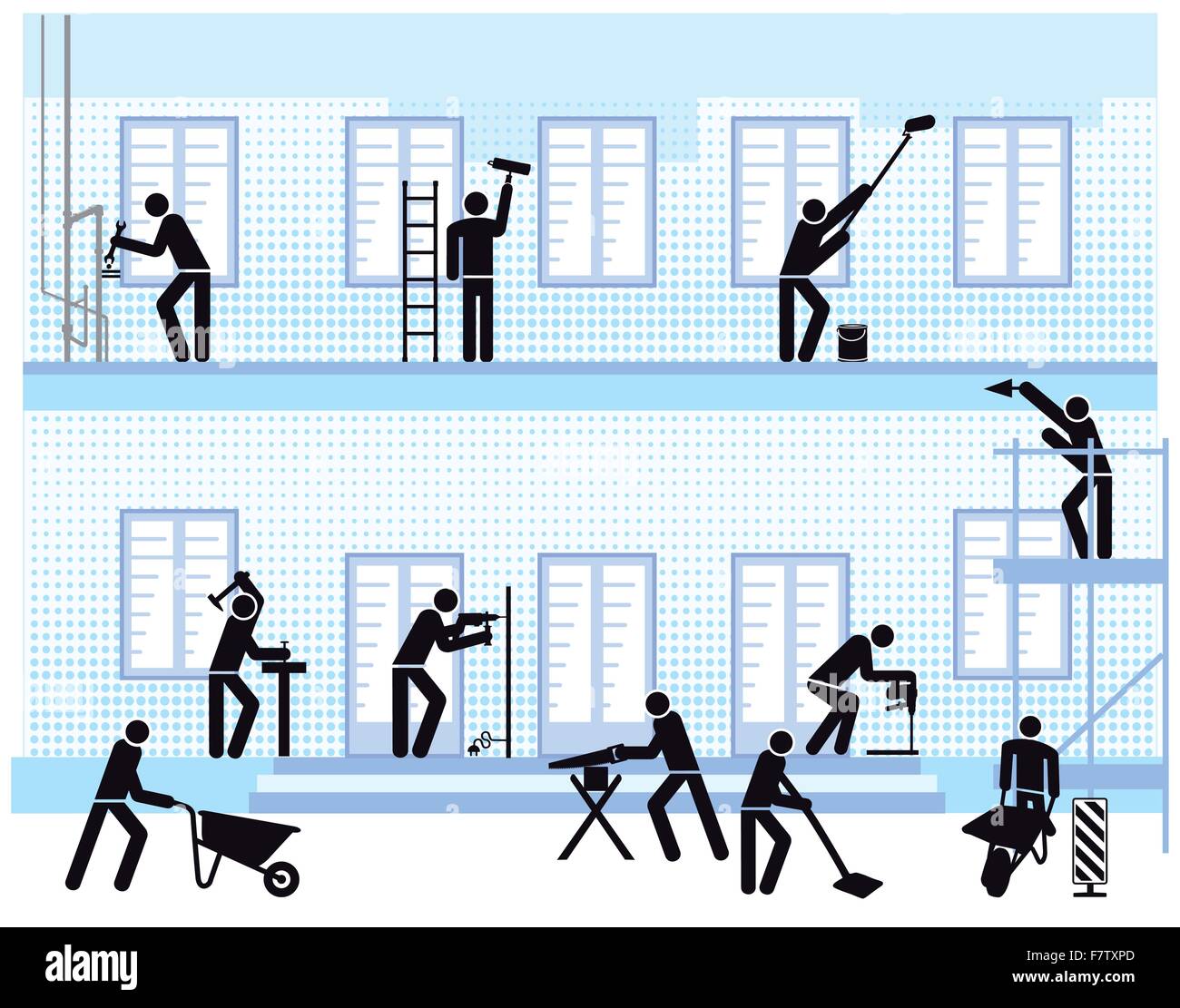 Home grind Stock Vector Images - Alamy