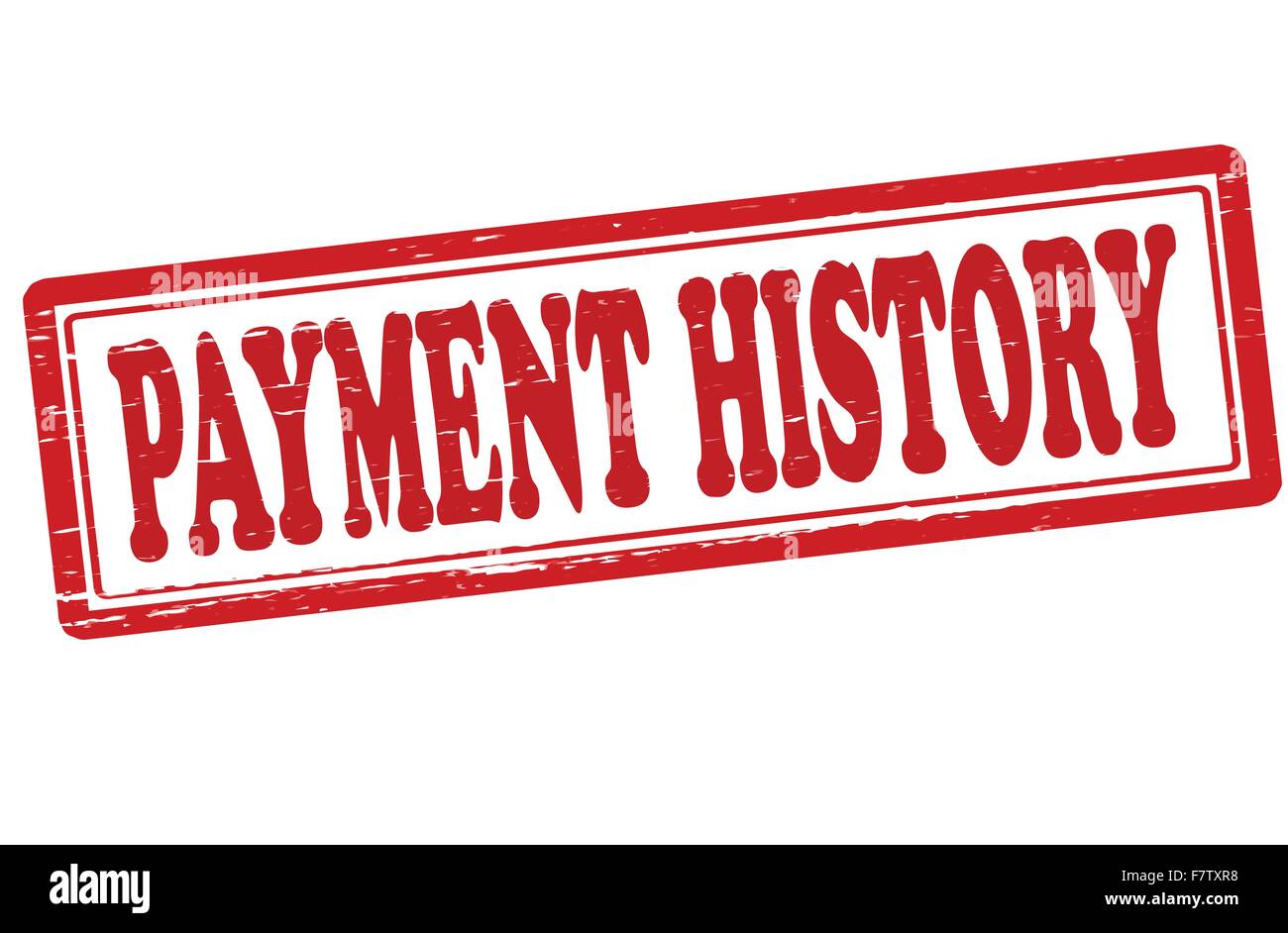 Payment history hi-res stock photography and images - Alamy