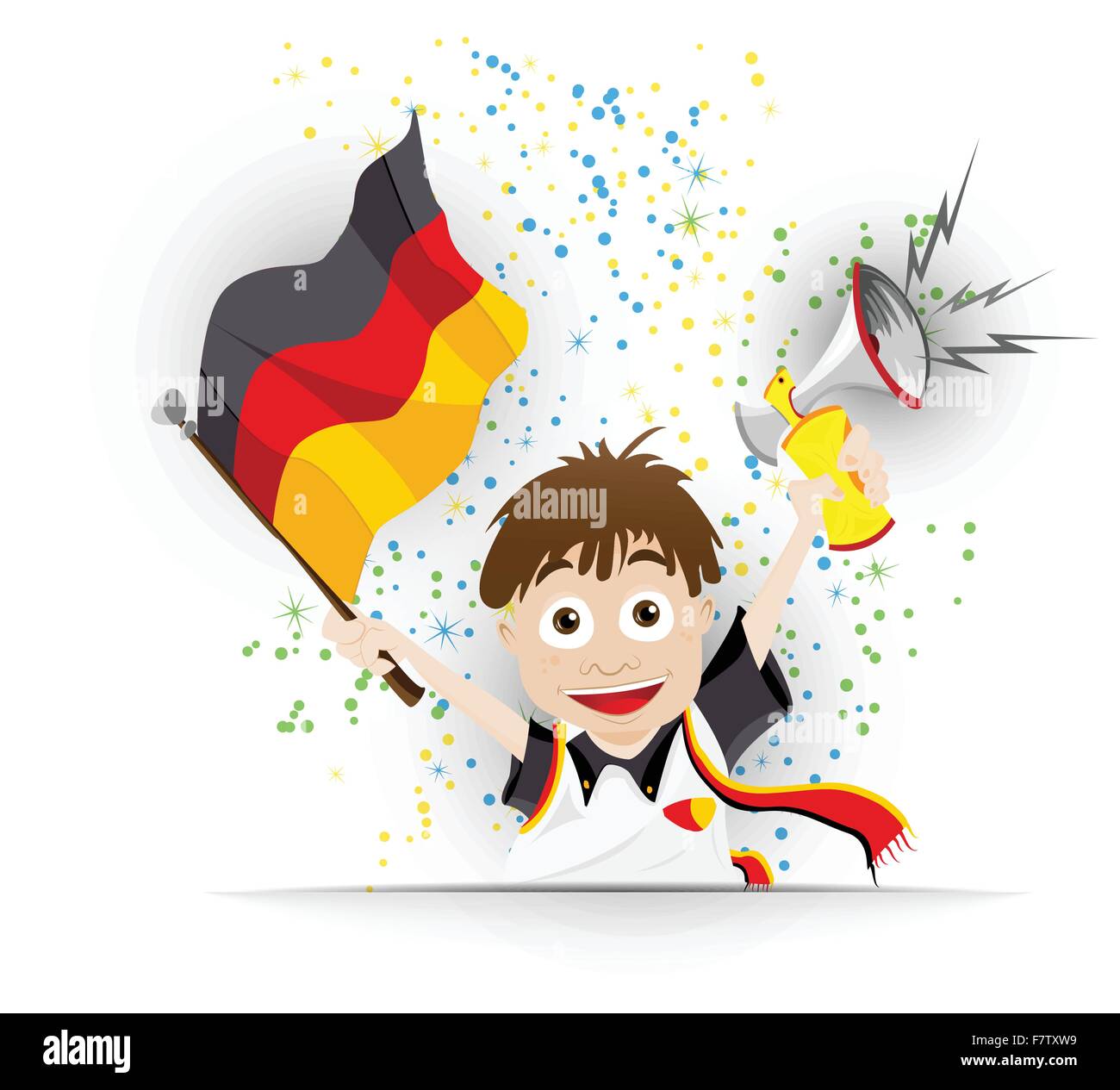 Soccer match germany Stock Vector Images - Alamy