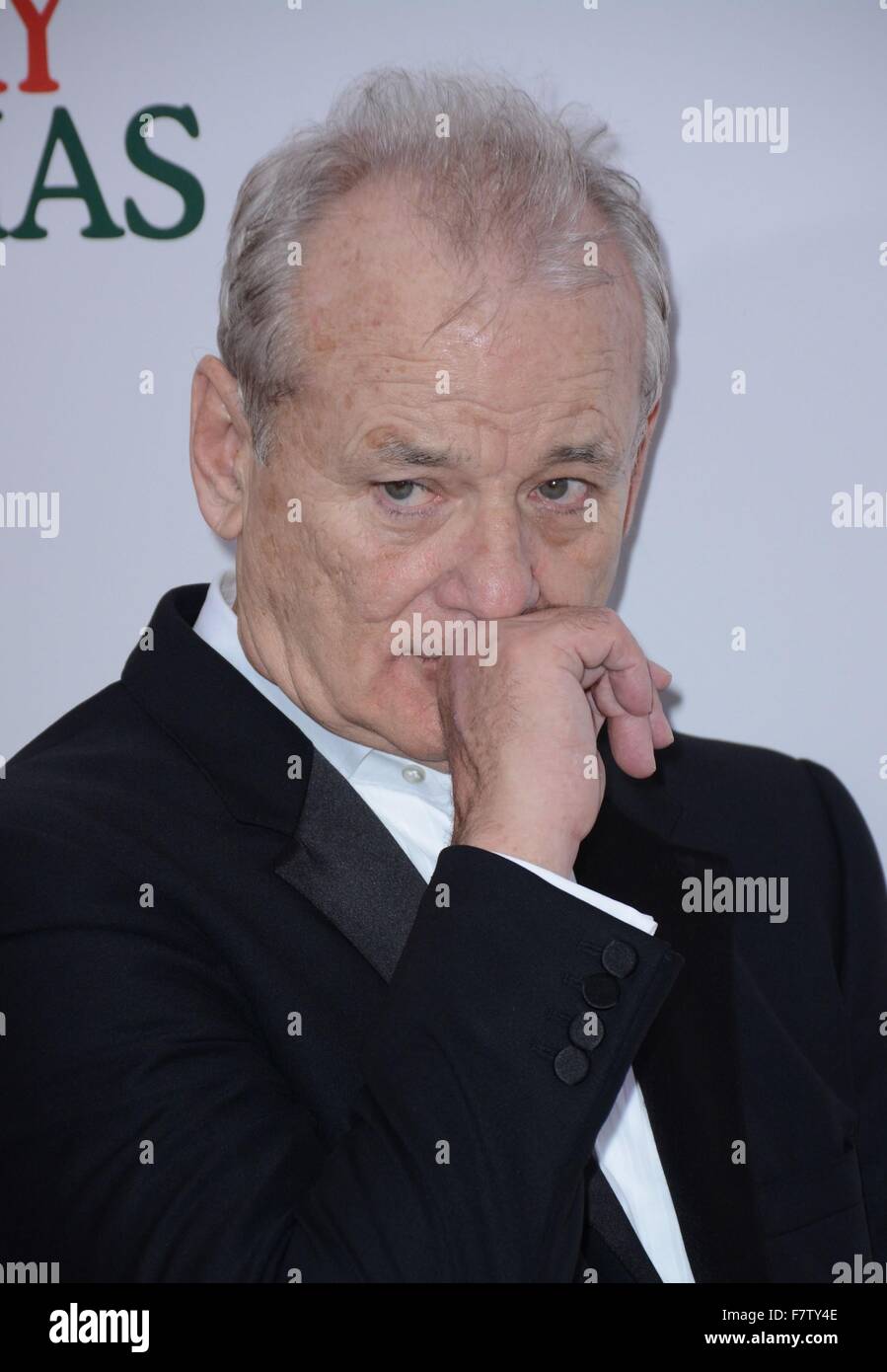 New York, NY, USA. 2nd Dec, 2015. Bill Murray at arrivals for A VERY ...