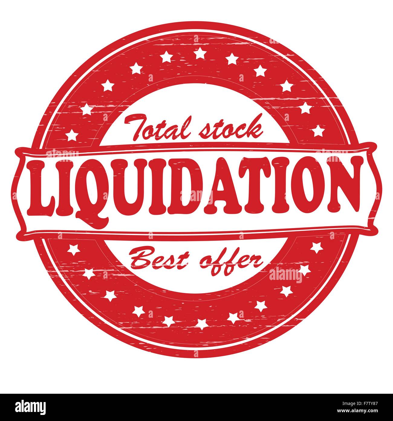 Total liquidation Stock Vector Images - Alamy