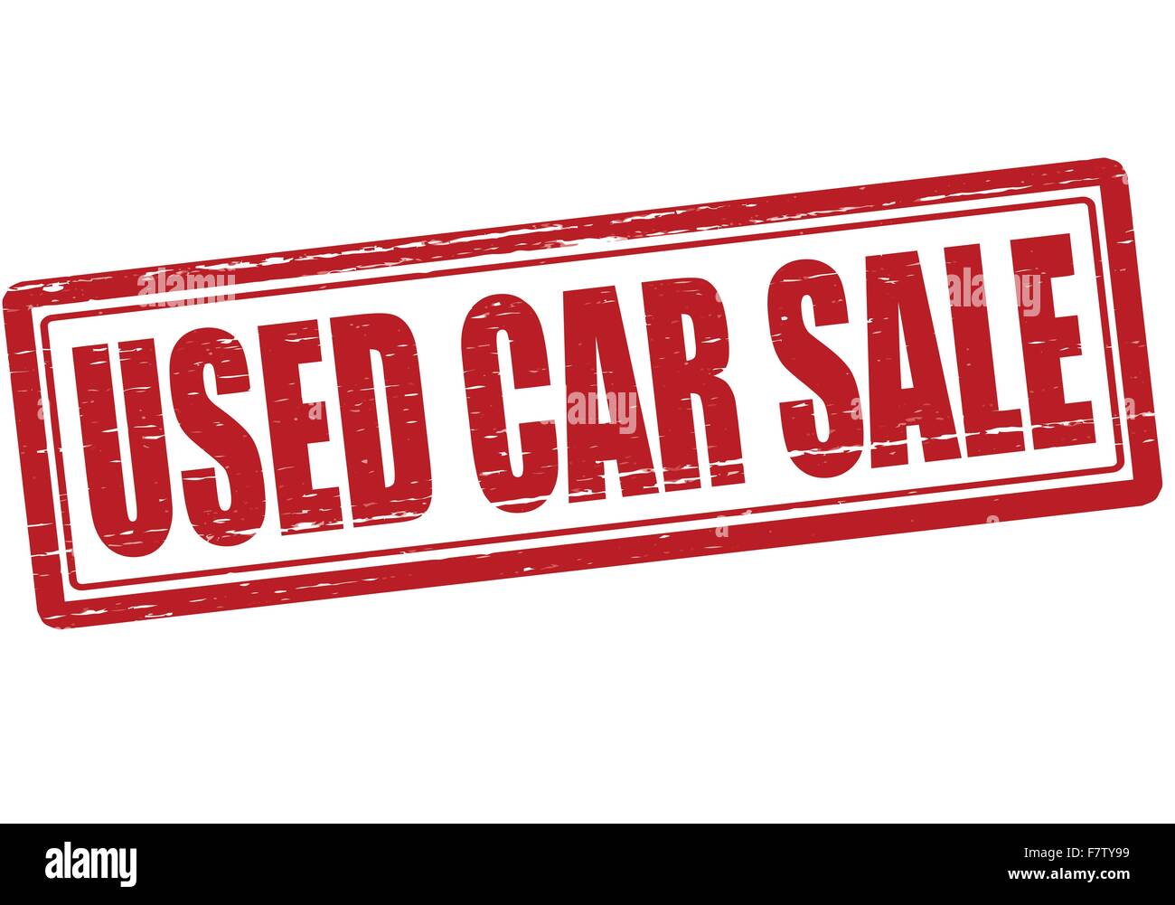 Used car sale Stock Vector Image & Art - Alamy