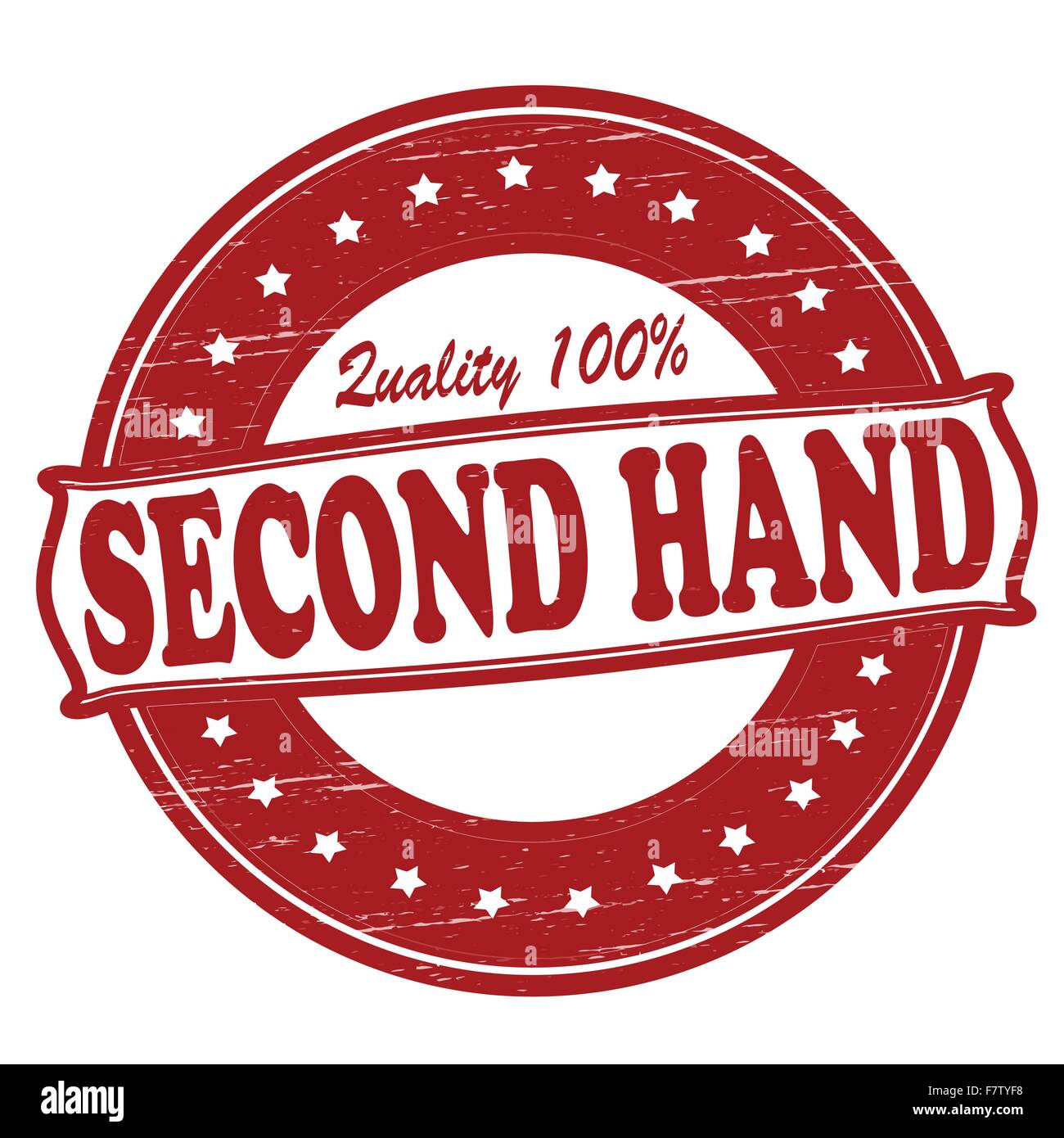 Second class stamp Stock Vector Images - Alamy