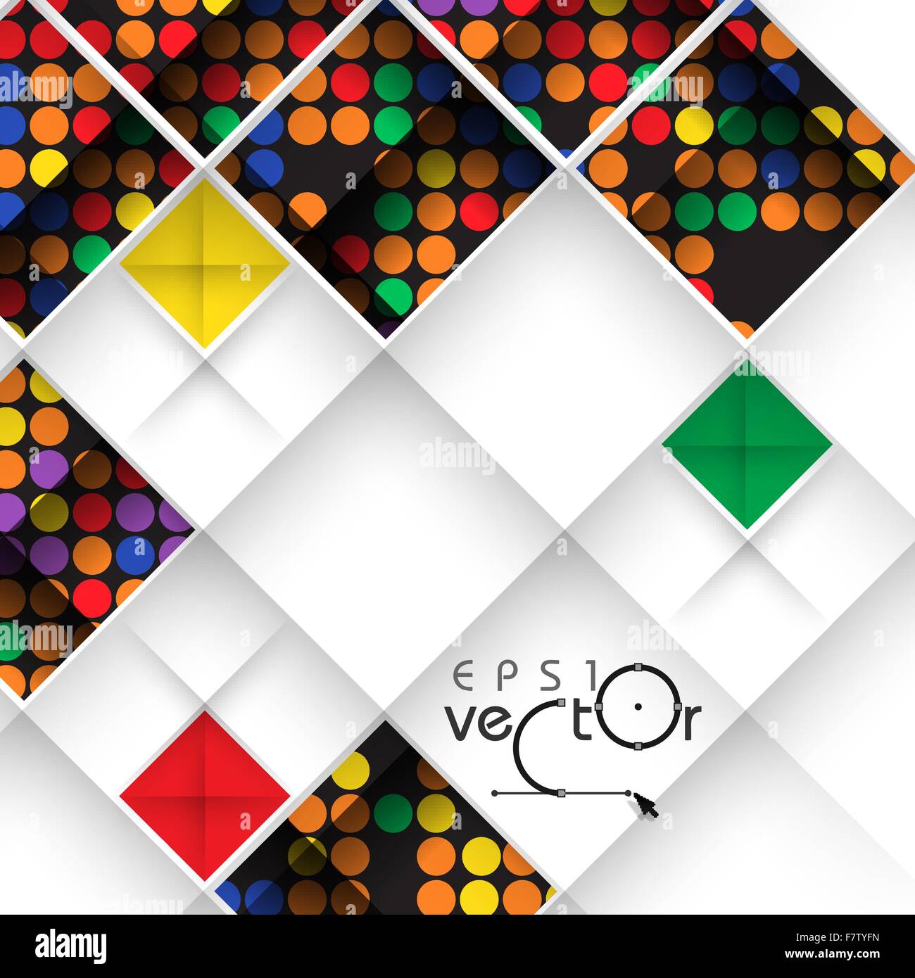 Abstract 3D Geometrical Design Stock Vector Image & Art - Alamy