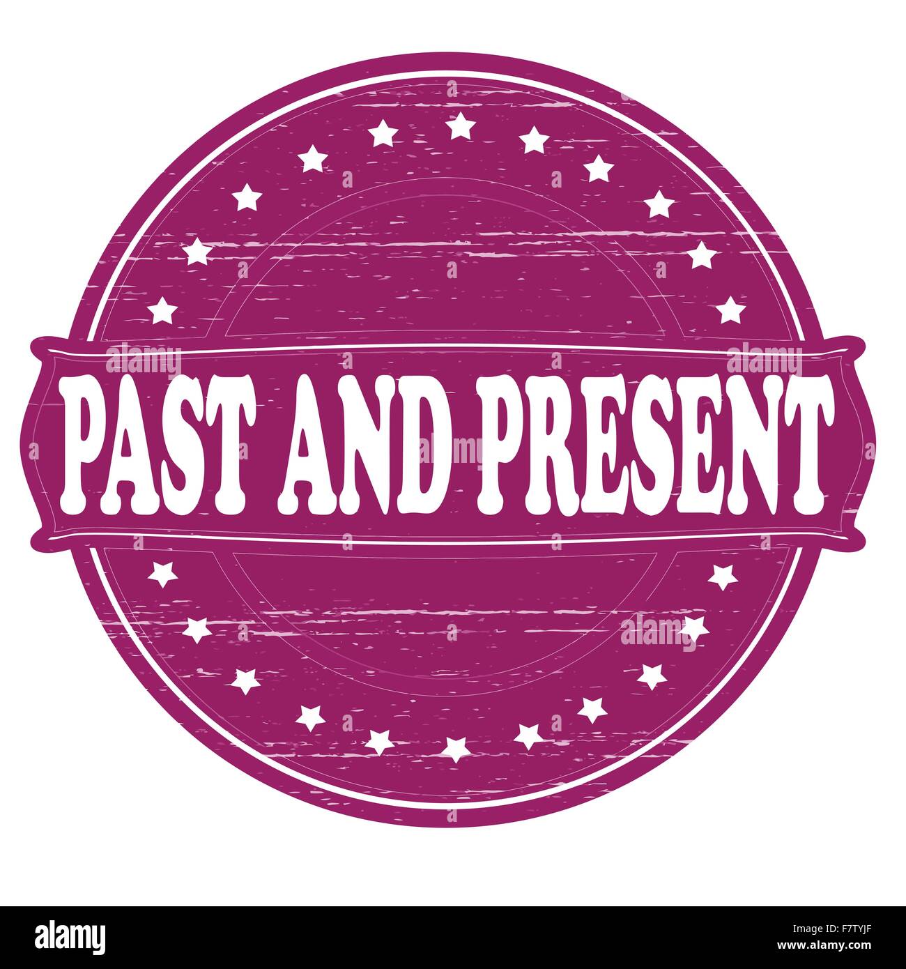 Past stamp Stock Vector Images - Alamy