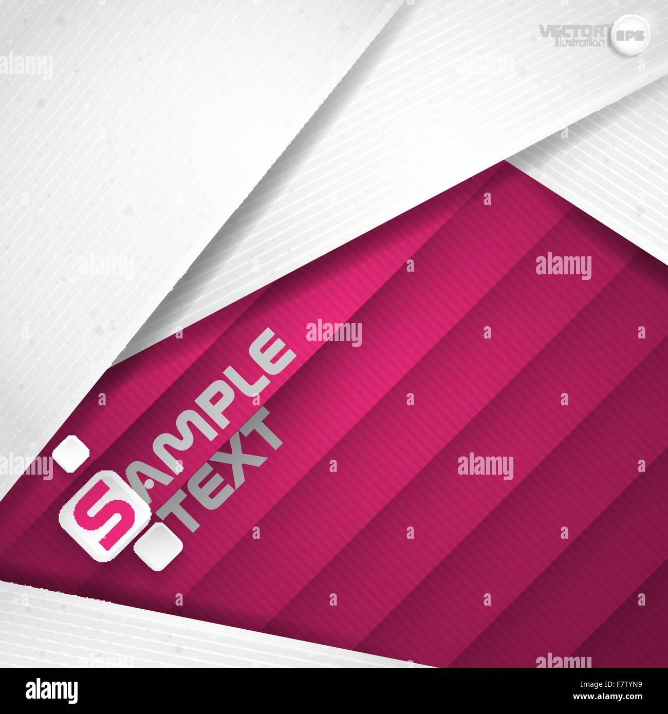 Abstract Background With White Paper Layers Stock Vector Image & Art ...