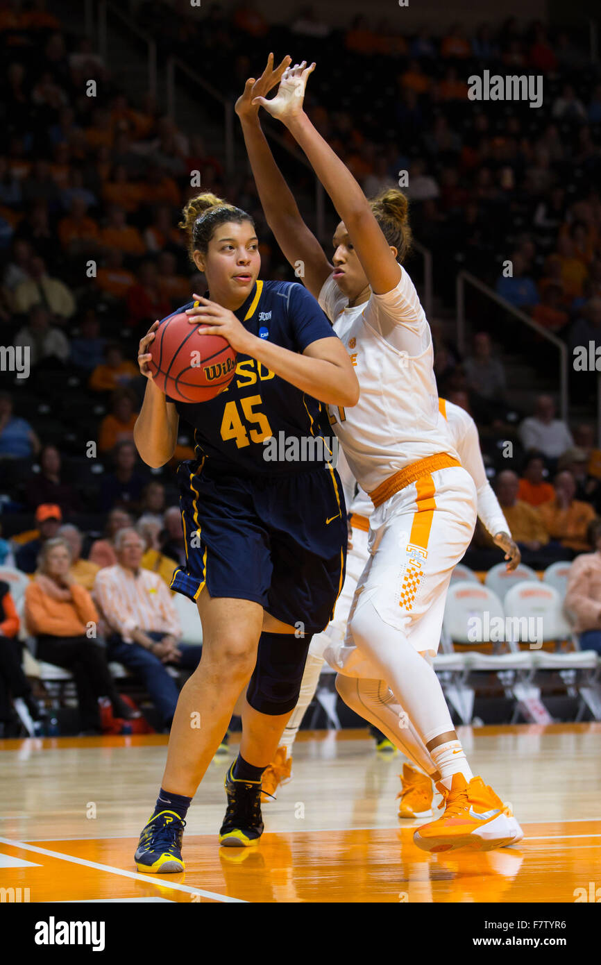 December 2, 2015: Yamile Rodriguez #45 of the East Tennessee State Lady ...