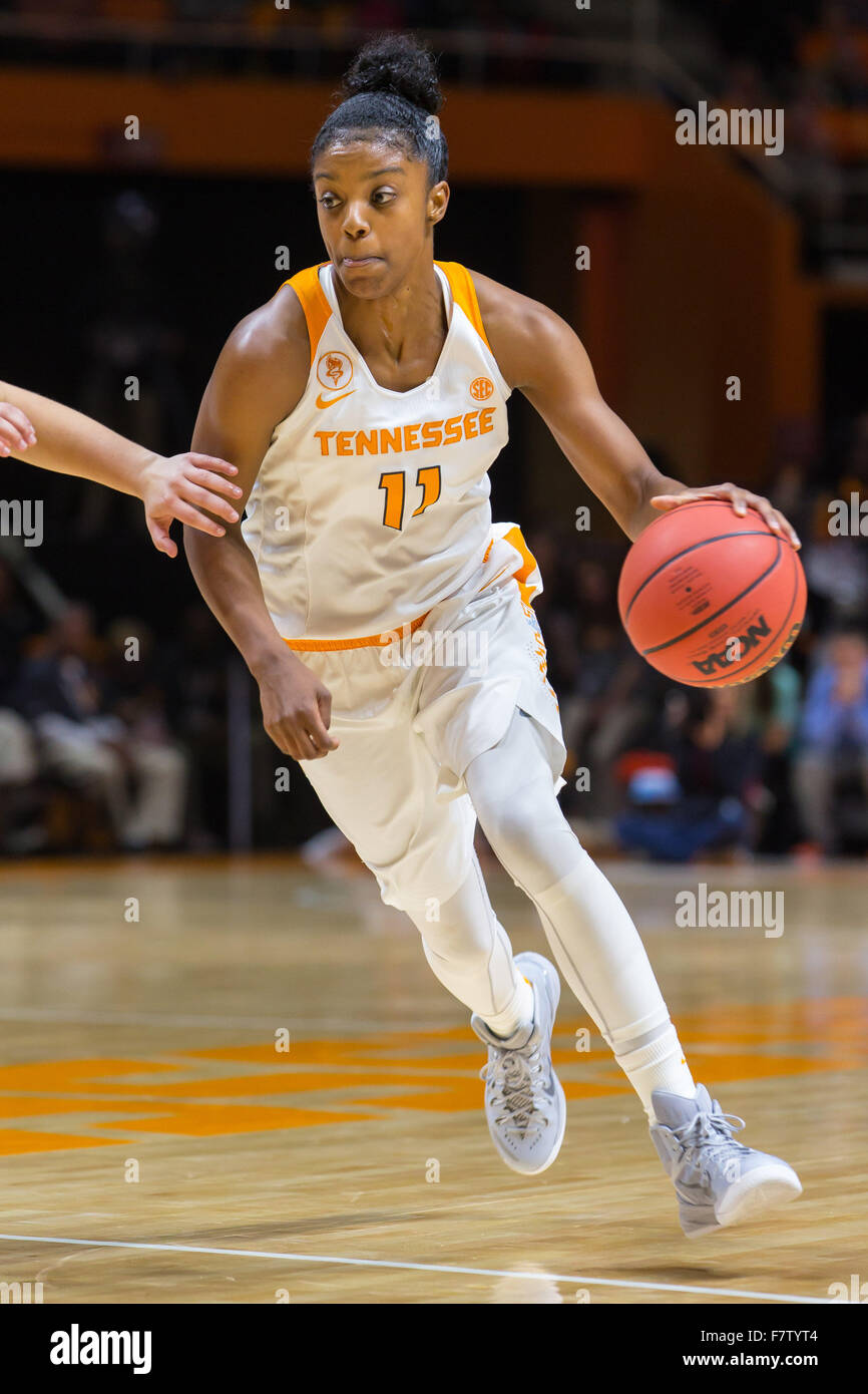 December 2, 2015: Diamond DeShields #11 of the Tennessee Lady ...