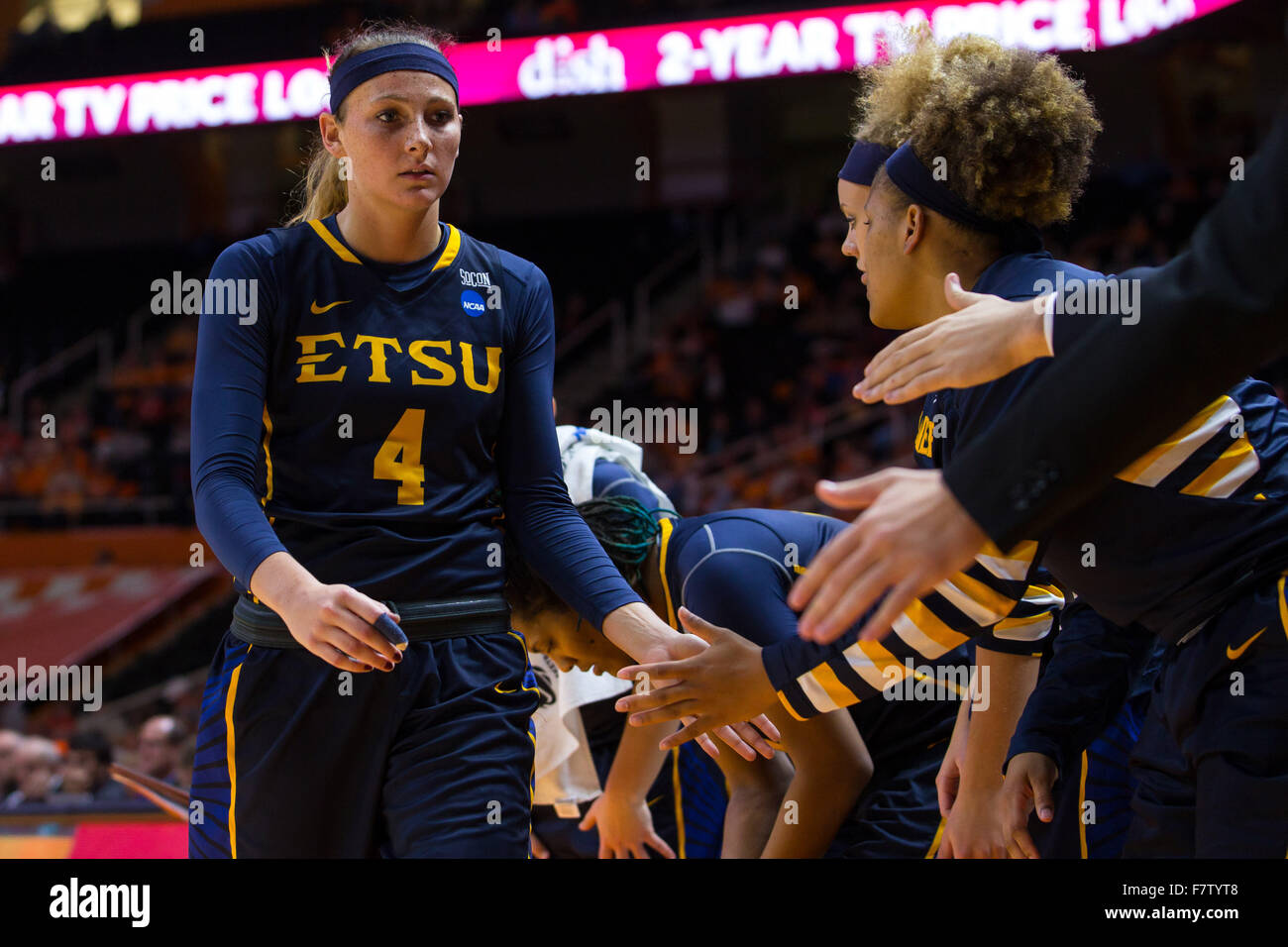 December 2, 2015: Carley Lytton #4 of the East Tennessee State Lady ...