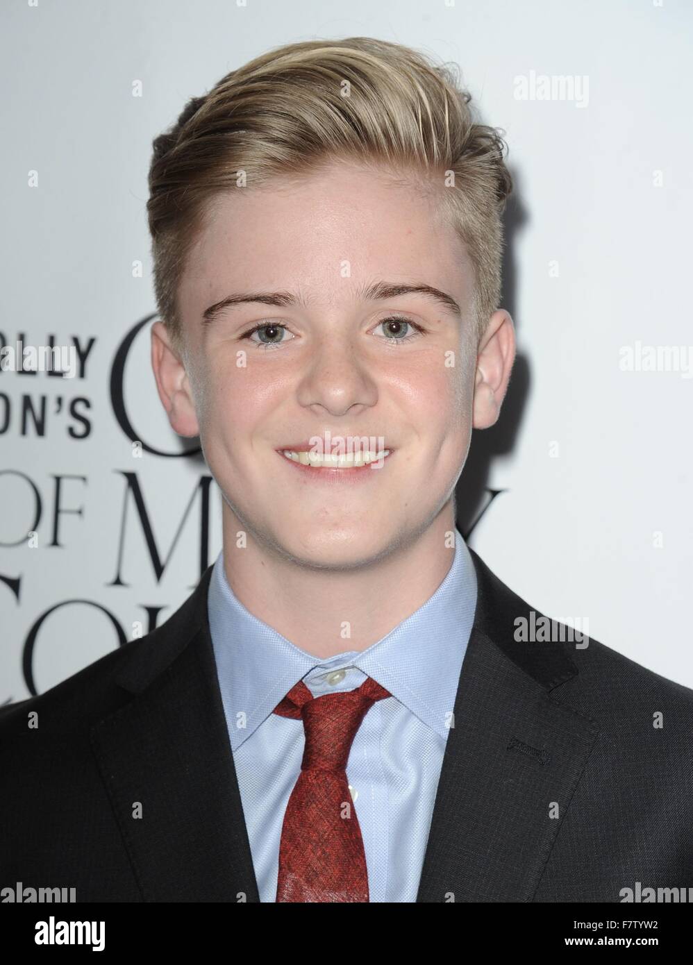 Los Angeles, CA, USA. 2nd Dec, 2015. Parker Sack at arrivals for Dolly ...