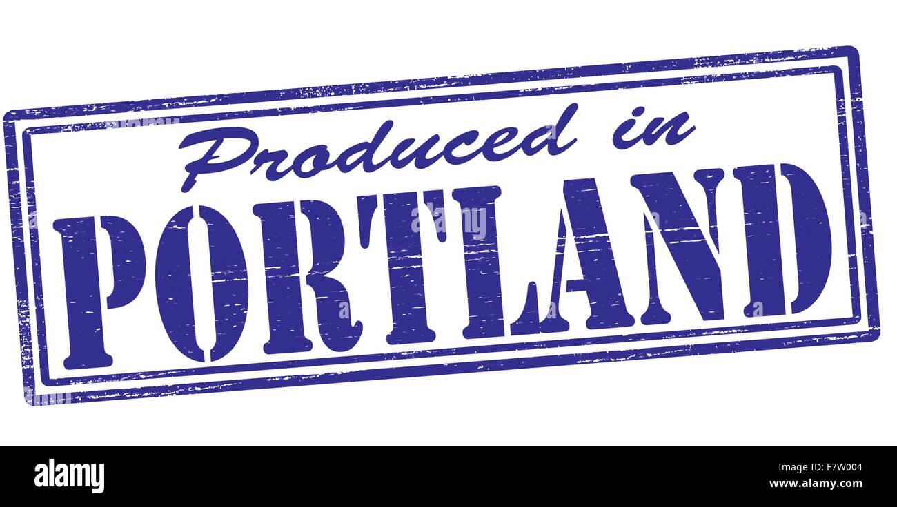 Portland sign Stock Vector Images - Alamy