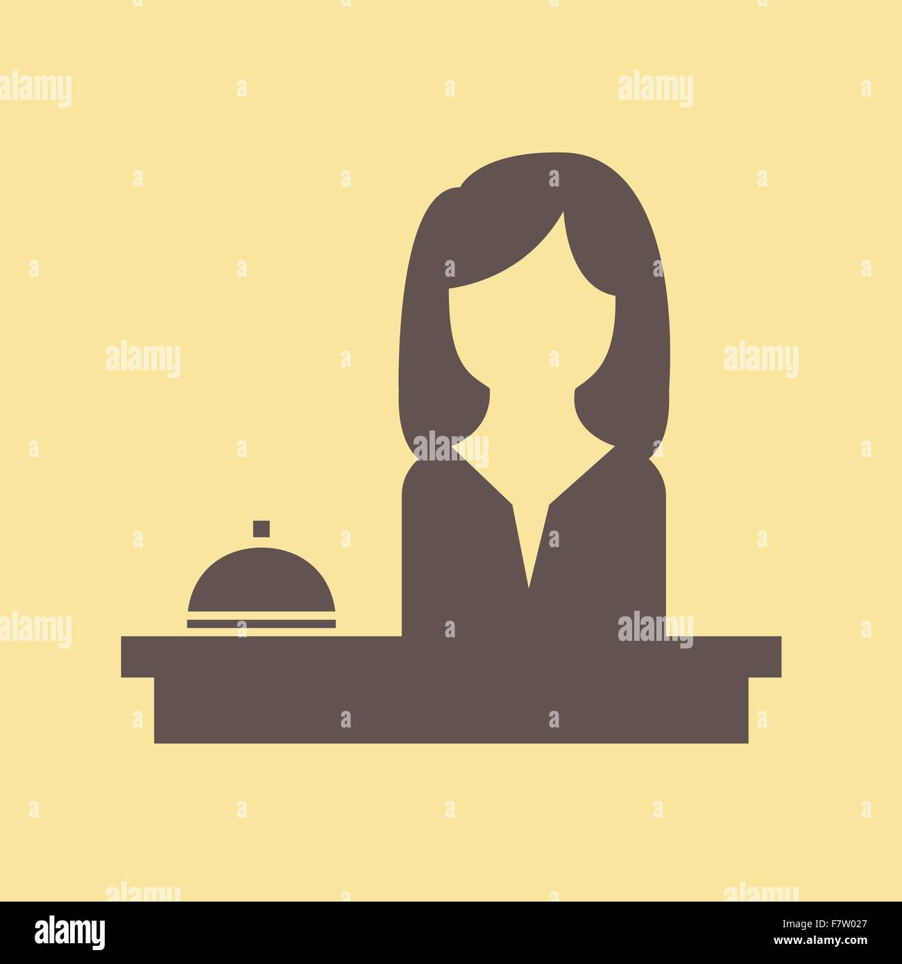 Hotel service flat design Stock Vector Images - Alamy