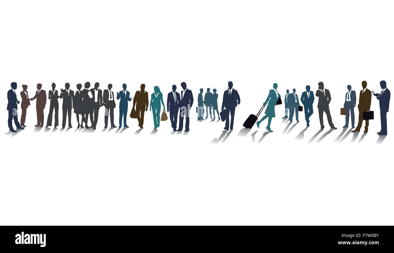 Participants group Stock Vector Images - Alamy