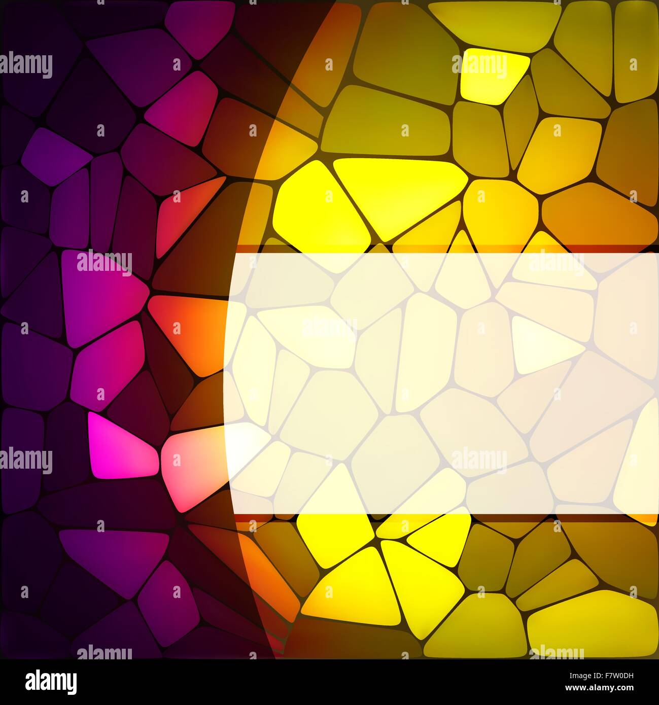 Stained glass design template. EPS 8 Stock Vector Image & Art - Alamy