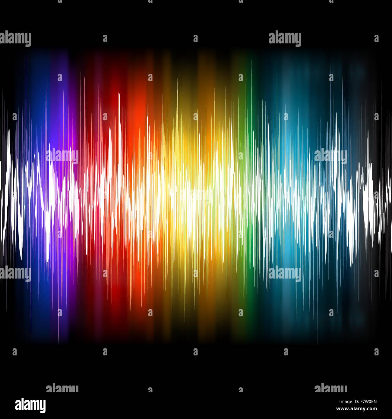 Equalizer Abstract Sound Waves. EPS 8 Stock Vector Image & Art - Alamy