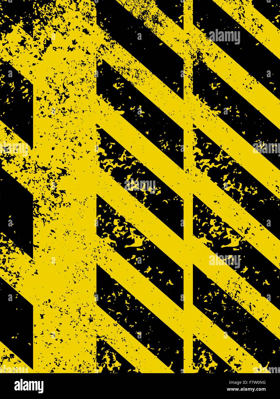 A grungy and worn hazard stripes texture. EPS 8 Stock Vector Image ...