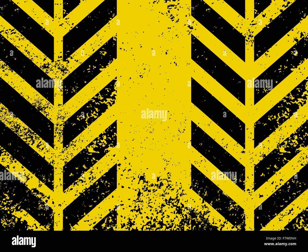 A grungy and worn hazard stripes texture. EPS 8 Stock Vector Image ...
