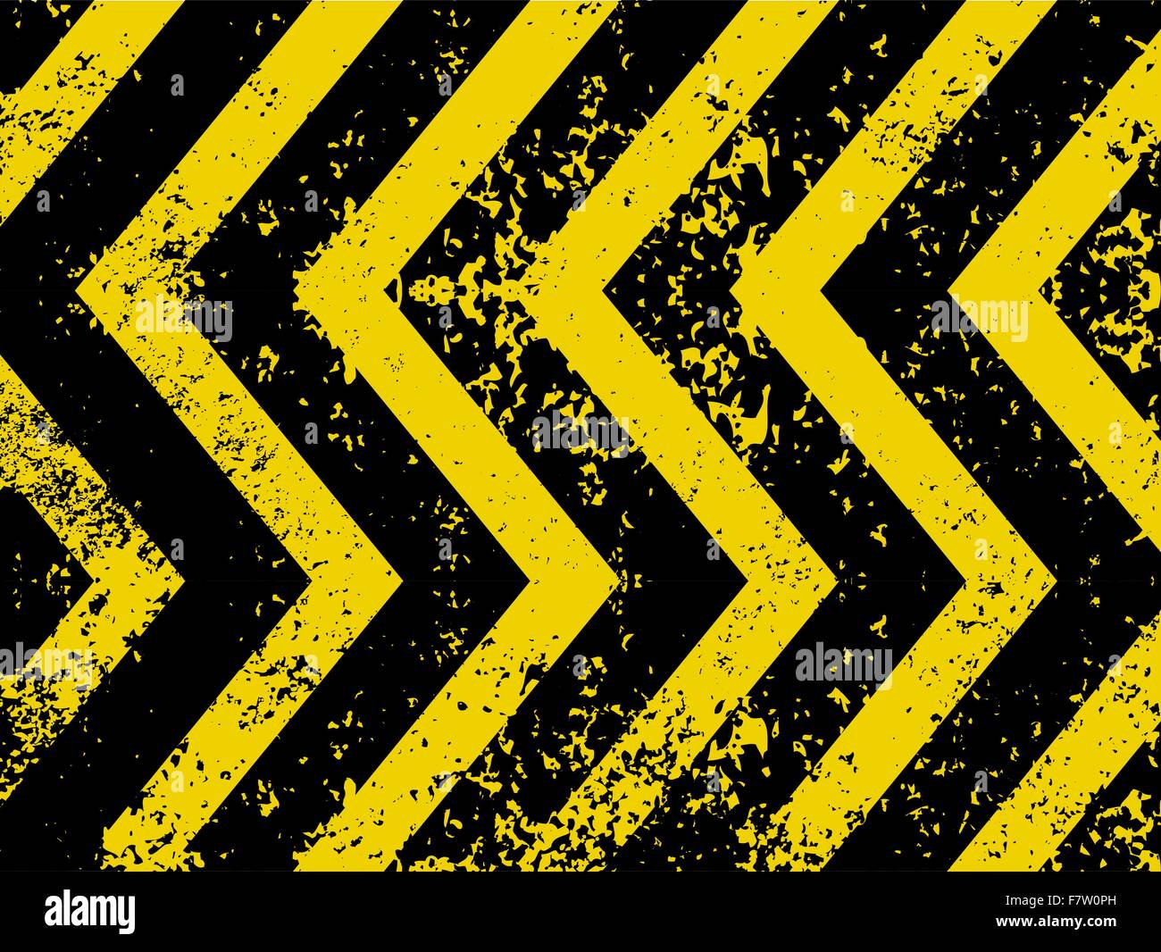 A grungy and worn hazard stripes texture. EPS 8 Stock Vector Image ...