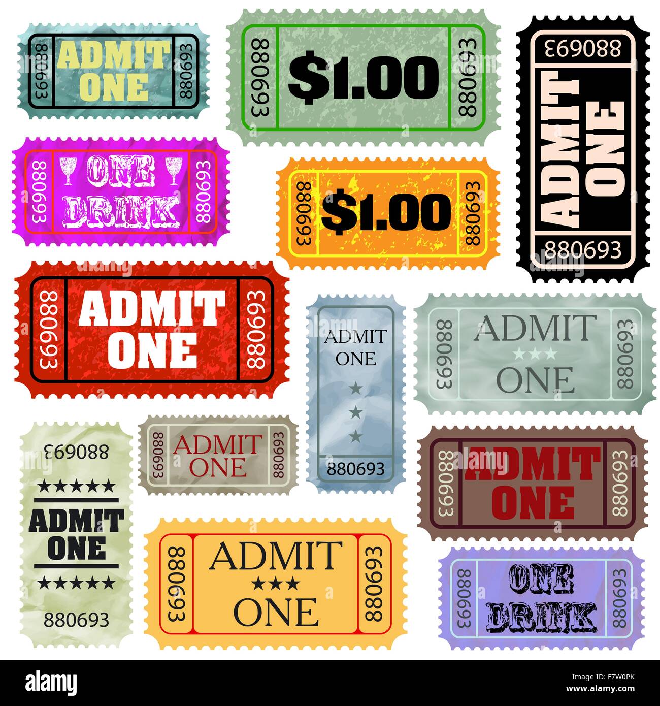 Price receipt template set hi-res stock photography and images - Alamy