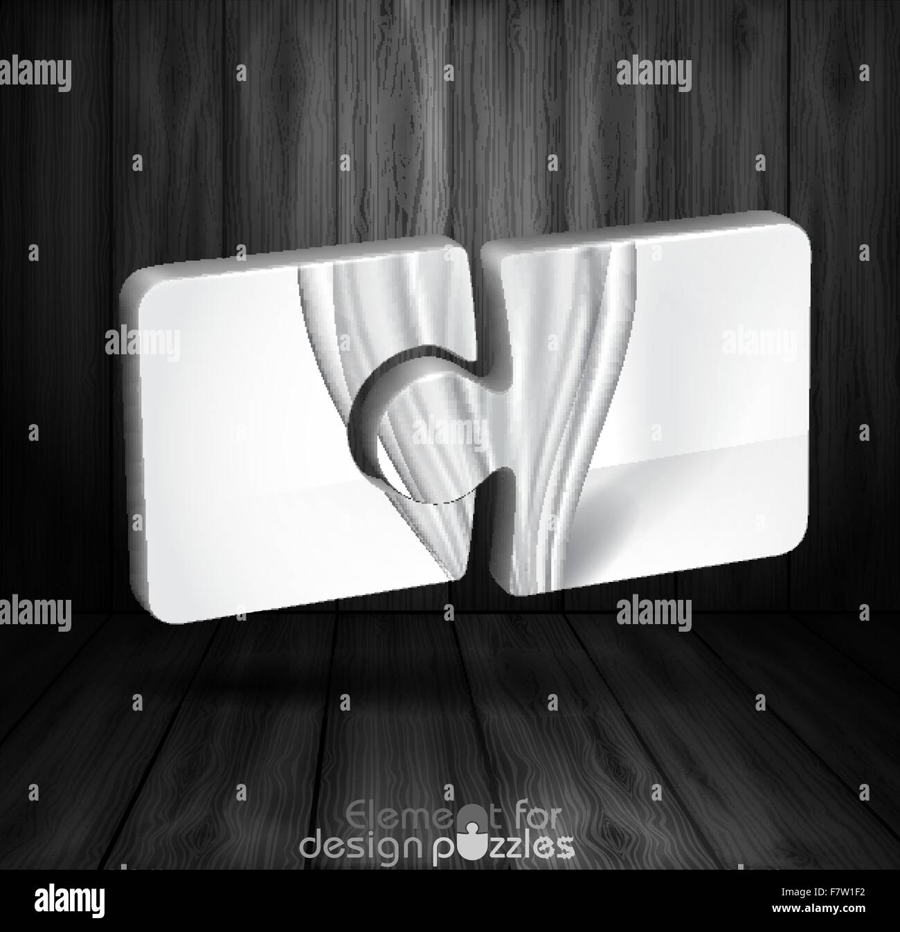 Modern Puzzle Template Stock Vector Image & Art - Alamy
