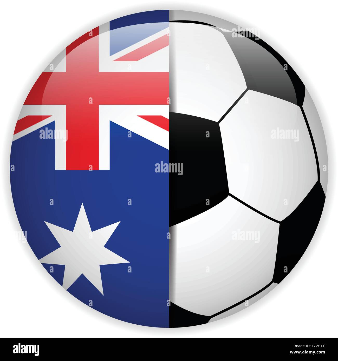 Australian football vector hi-res stock photography and images - Alamy