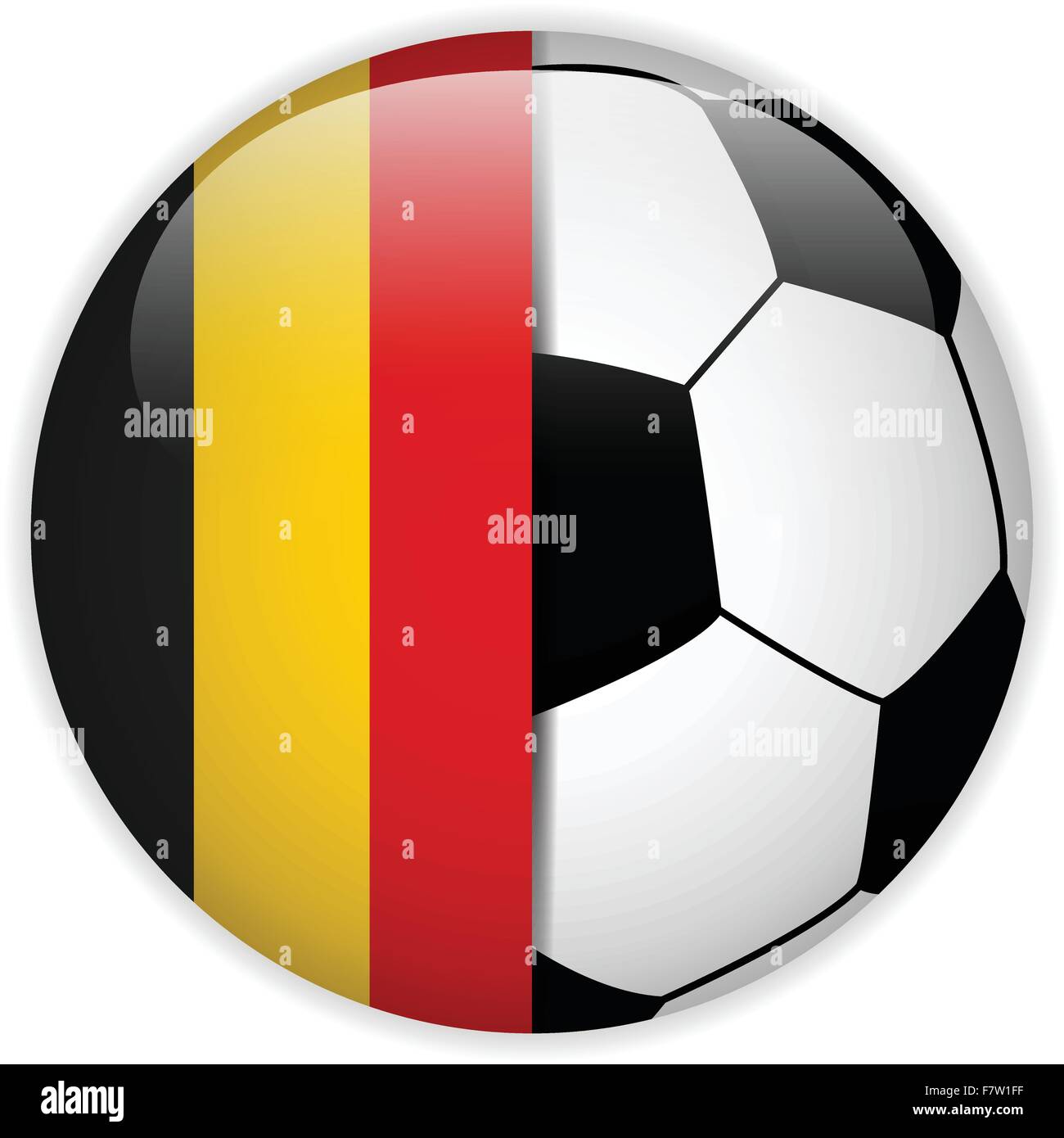 Belgian football Stock Vector Images - Alamy