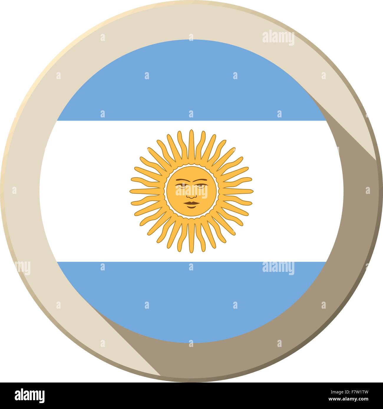 Argentina official flag hi-res stock photography and images - Alamy