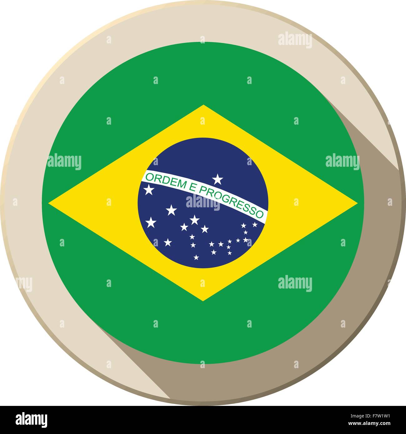 Brazil national flag collection Stock Vector Images - Alamy