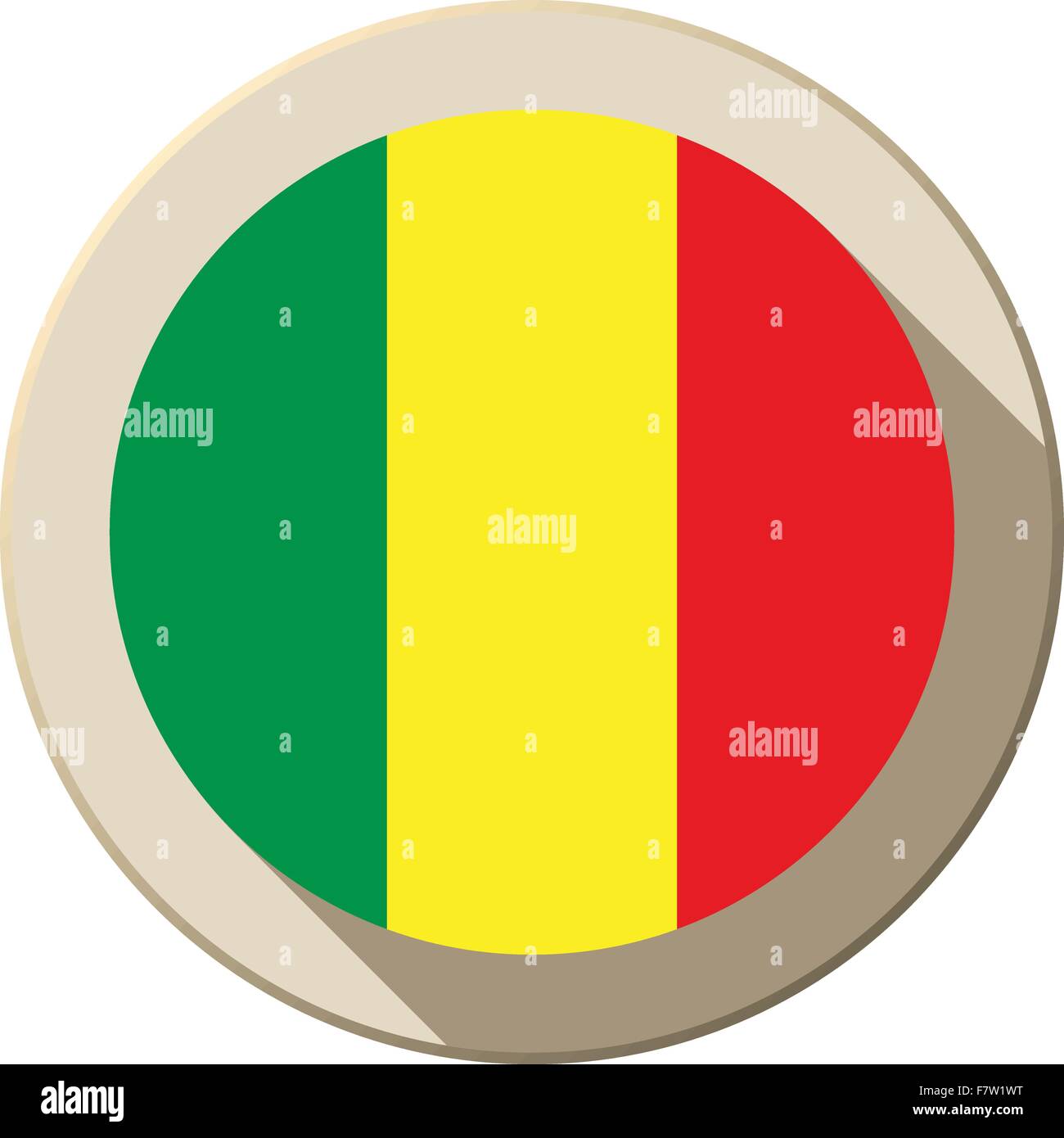 Mali official flag vector Stock Vector Images - Alamy