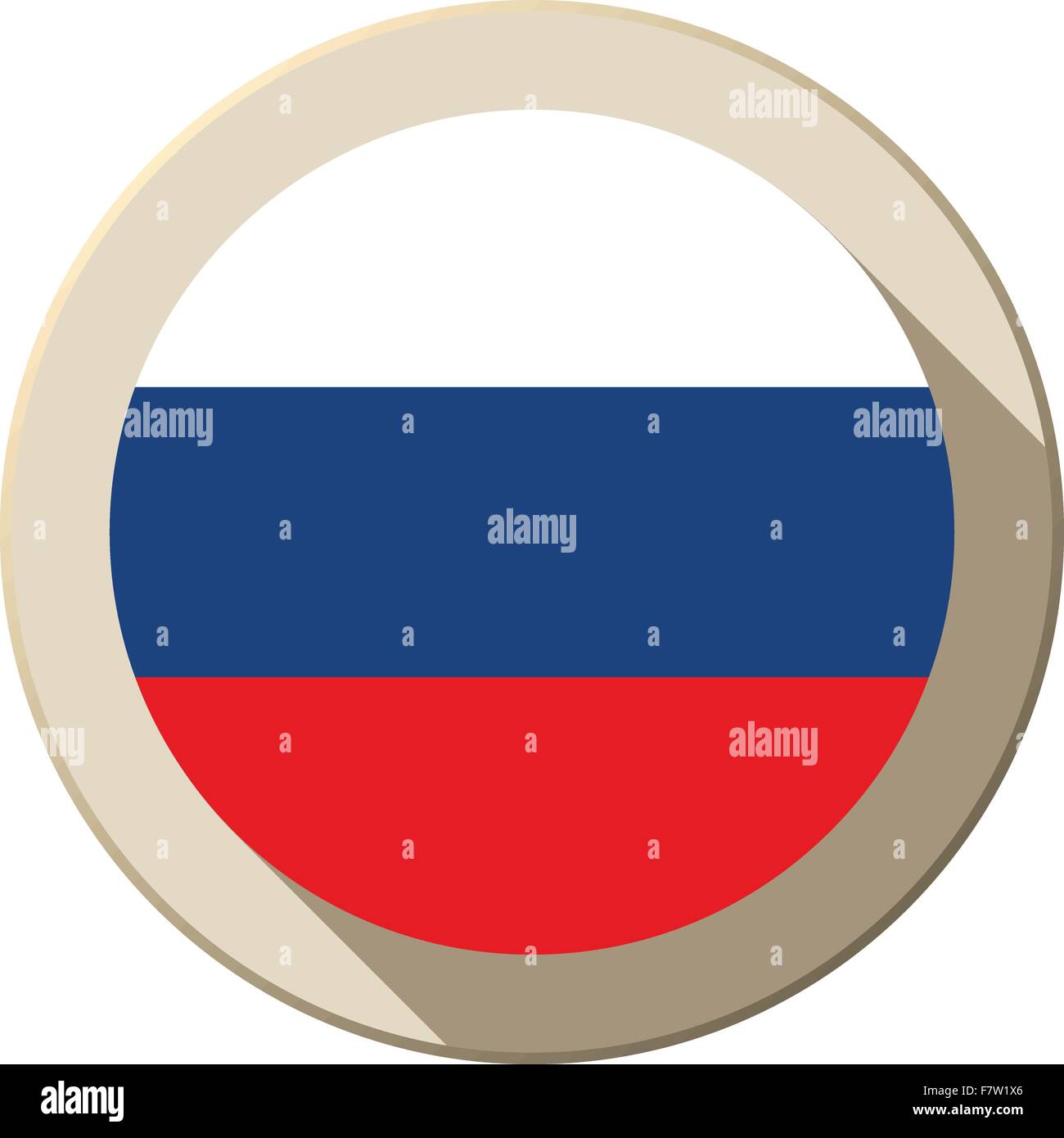 Russia flag circle hi-res stock photography and images - Alamy