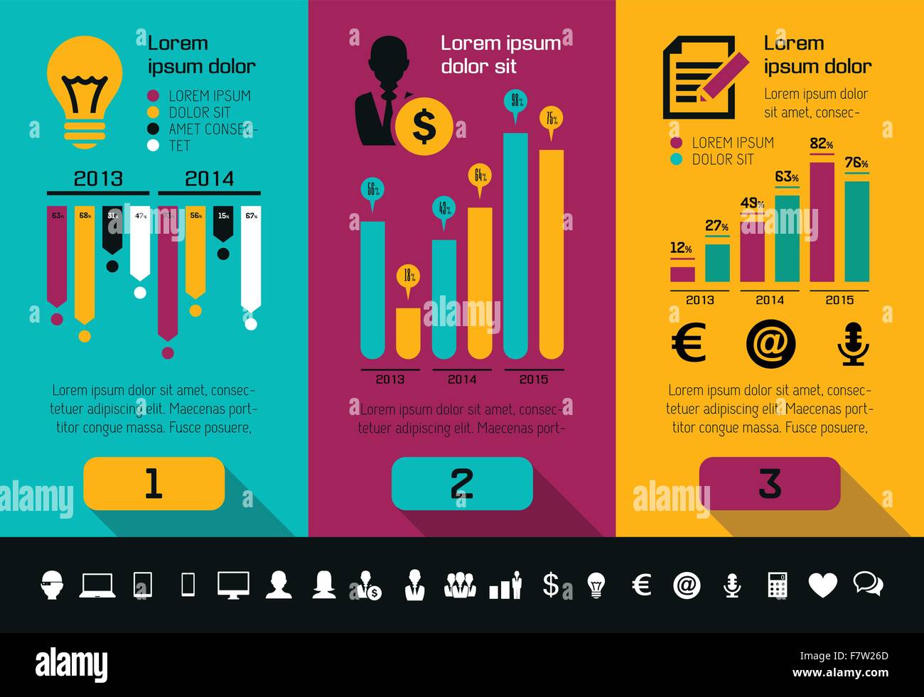 Technology Infographic Elements Stock Vector Image & Art - Alamy