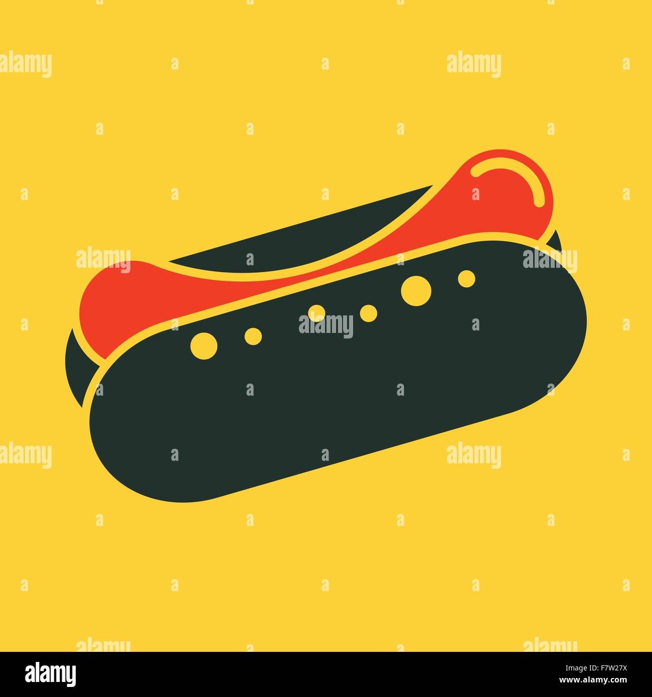 Food Flat Icon Stock Vector Image & Art - Alamy
