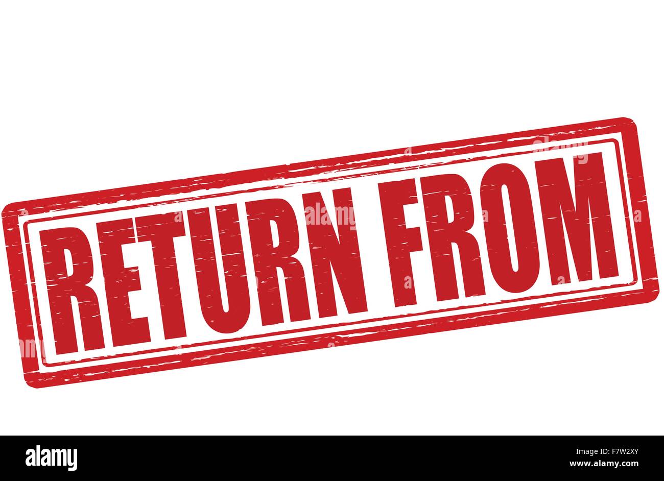 Red return Stock Vector Images - Alamy