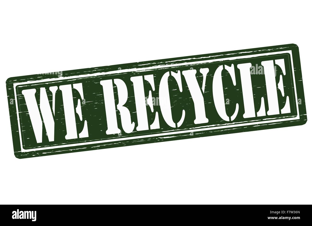 Recycle symbol rubber stamp hi-res stock photography and images - Alamy