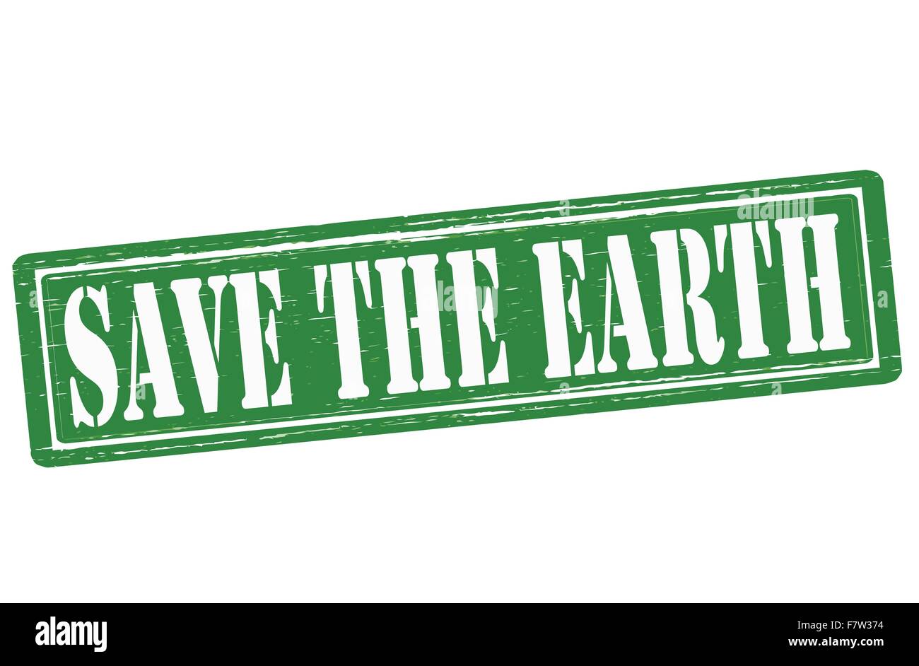 Save the Earth Stock Vector Image & Art - Alamy